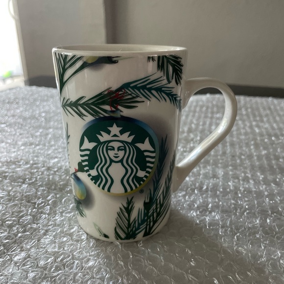 Starbucks | Dining | Starbucks Holiday Ceramic Mug Pine Tree | Poshmark